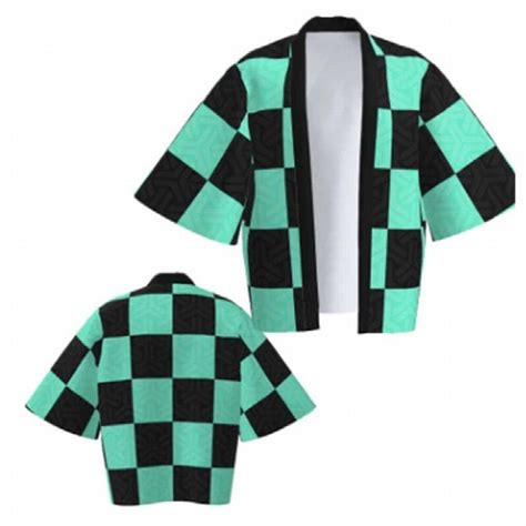 Demon Slayer Kamado Tanjirou Nezuko Haori Anime Kimetsu No Yaiba