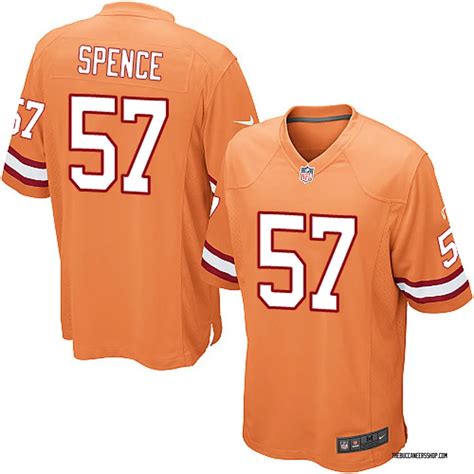 Noah Spence Mens Tampa Bay Buccaneers Nike Glaze Alternate Jersey