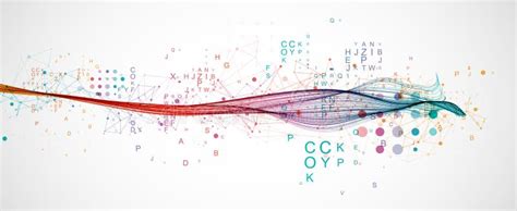Abstract Flowing Wave Lines Design Element For Science Modern Concept Stock Vector