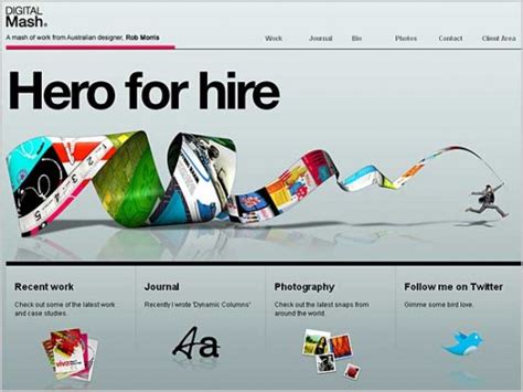 Layouts Criativos Para Inspira O