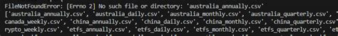 Python FileNotFoundError Errno No Such File Or Directory Pandas Read Csv Stack Overflow