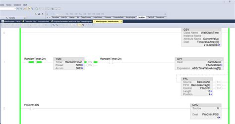 Plc Fifo Instructure Usage Ffl Plc Programming And Automation