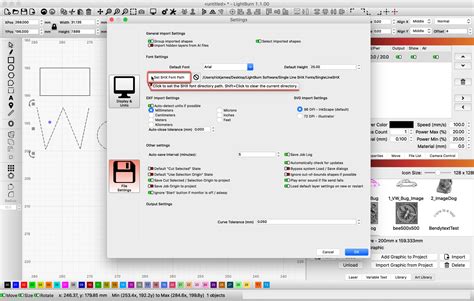 Unable To Access Shx Fonts Lightburn Software Questions [official] Lightburn Software Forum