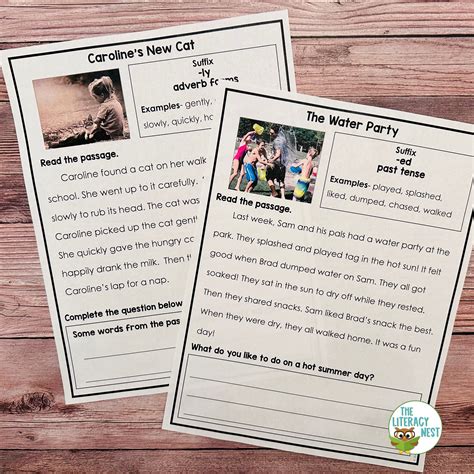 Morphology Reading Passages For Early Readers Free The Literacy Nest