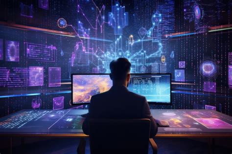 premium photo data science analyzing complex data with ai and ml