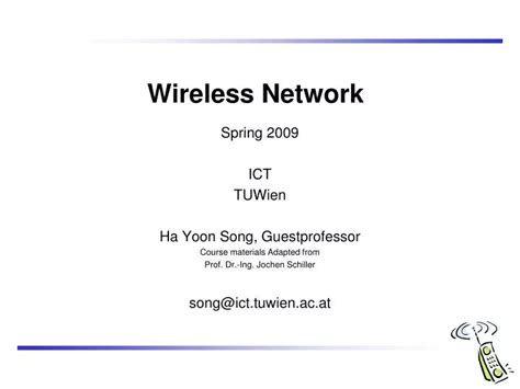 PPT Wireless Network PowerPoint Presentation Free Download ID 70817