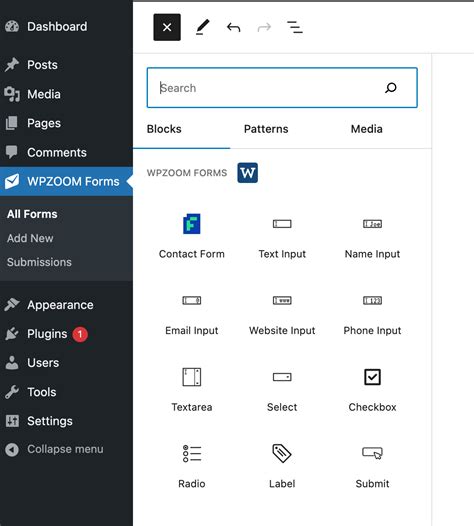 Wpzoom Forms Contact Form Plugin For Gutenberg Wordpress Plugin