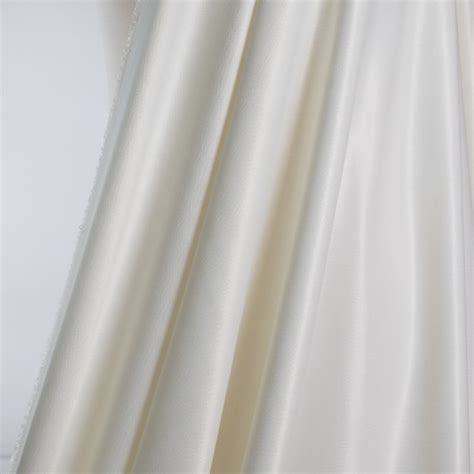 Nyc Designer Off White Pebble Satin Wide Merriweather Fancy