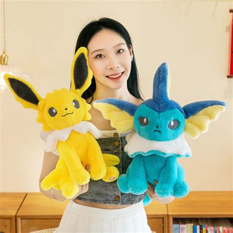 60 80cm Jolteon Vaporeon Đồ Chơi Sang Trọng Dễ Thương Anime Pokemon