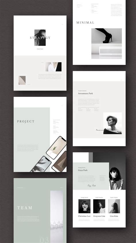 Simple And Minimal Design Layout Diseño De Revistas Diseño De Powerpoint Diseño De Diapositivas