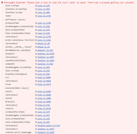 While Debugging Once A Test Fails Many Future Tests Fail · Issue 858 · Angularzonejs · Github