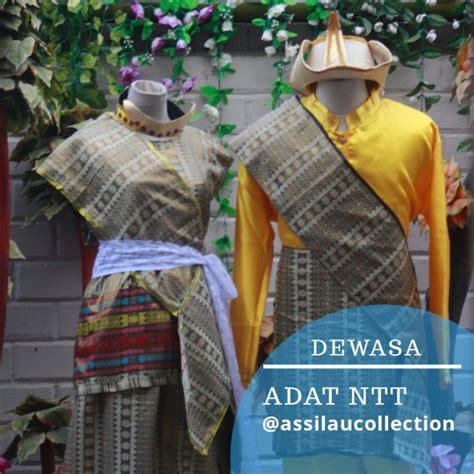 Jual Baju Adat Dewasa Ntt Satuan Cewe Cowo Ntt Cewek M Kota Tangerang Selatan Nduzzt