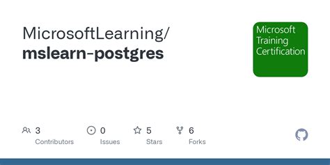 Github Microsoftlearningmslearn Postgres