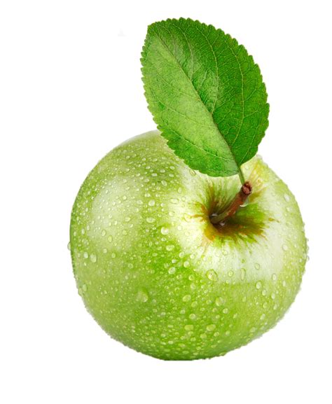Green Apple Fresh Fruit Nature Element Png