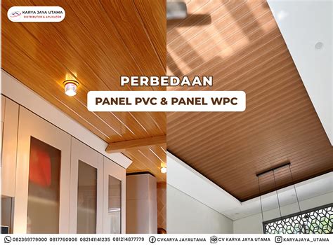 Panel Pvc Vs Wpc Mana Yang Lebih Kuat And Efisien Plafon And Panel Wpc