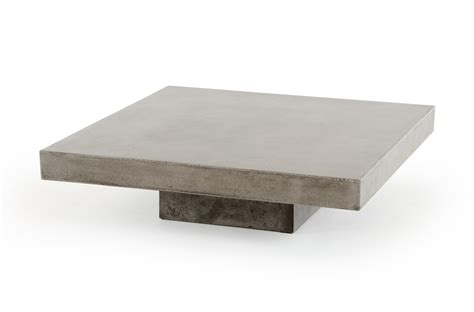 Modrest Morley Modern Concrete Coffee Table Lounge La