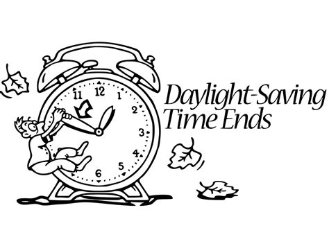 Daylight Saving Time Begins Coloring Pages Coloringlib