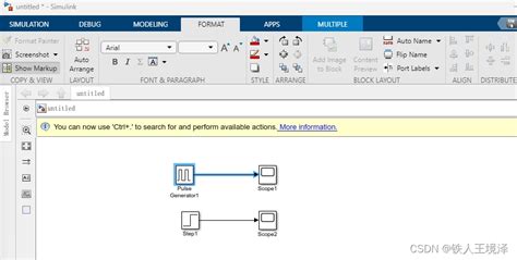 Simulink怎么显示或隐藏模块名simulink显示模块名称 Csdn博客