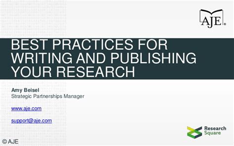 Aje Best Practices Workshop Usp
