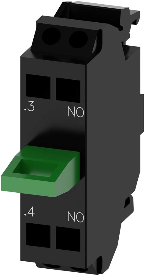3su1400 2aa10 3ba0 Siemens Sirius Act Contact Block 1no 5 → 500 V