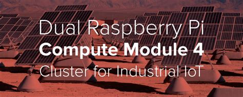 Dual Raspberry Pi Compute Module Cluster For Industrial IoT ModBerry Industrial Raspberry Pi