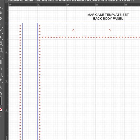 Leather Map Case Satchel Digital Pattern For Laser Cutting Etsy