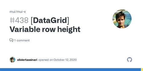 Datagrid Variable Row Height · Issue 438 · Muimui X · Github