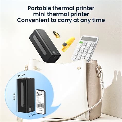 Zrhi Thermal Label Printer Shipping Label Printer For
