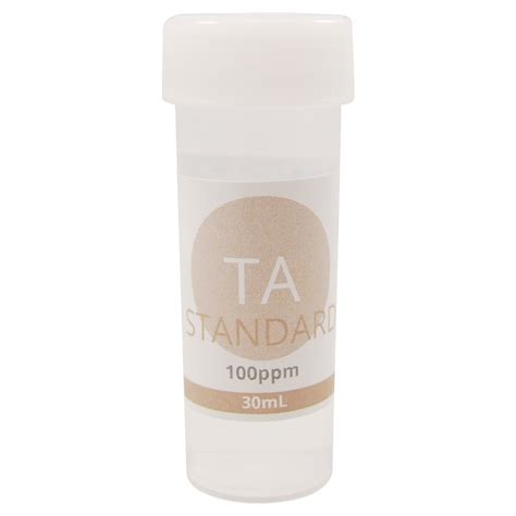 Total Alkalinity Standard 100ppm 30ml Clear Choice Labs