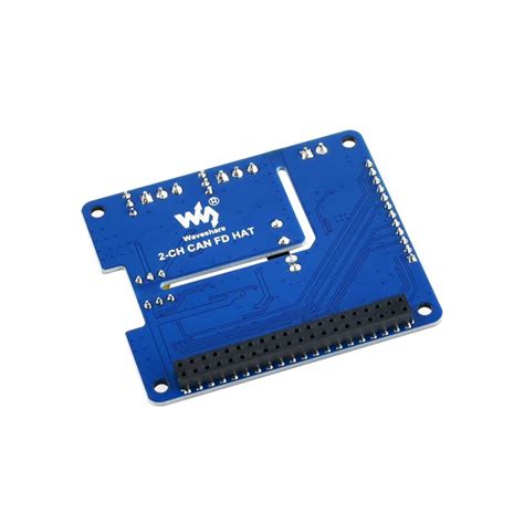 Channel Isolated CAN FD Expansion HAT For Raspberry Pi With Multi Onboard Protection Circuits