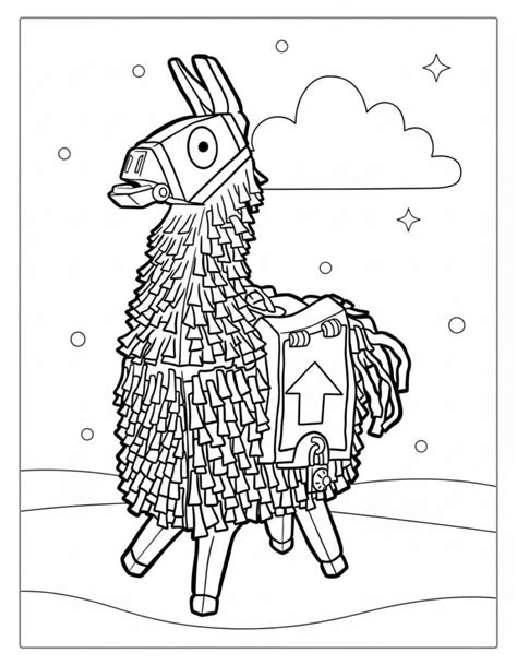 29 Dibujos De Fortnite Para Colorear Imprimibles Gratis Para Niños