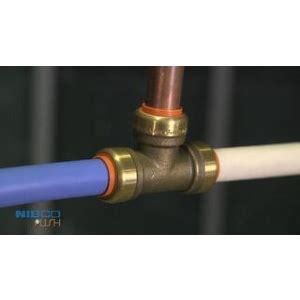 Amazon Com NIBCO PUSH P701 1 2 Repair Coupling Brass Connection Type Push X Push Office