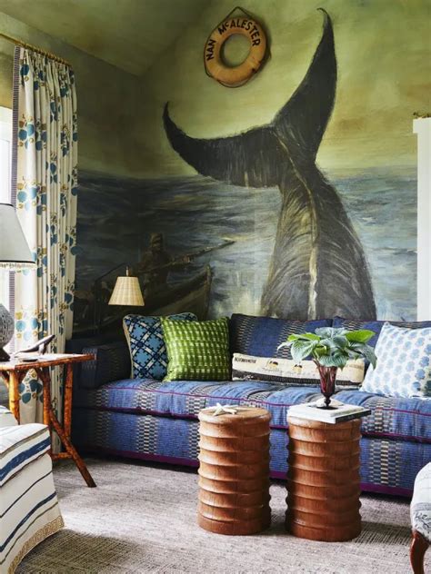 با نقاشی دیوارهای پذیرایی را تزیین کنید مجله خوگر