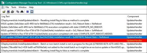 Configmgr Updates Deployment Error 0x80070070