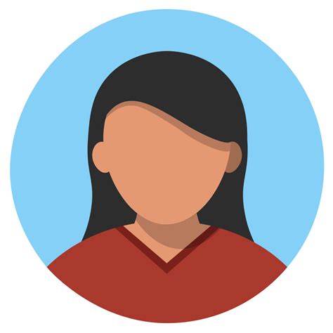 Female Avatar Girl Face Woman User Icon Free Download