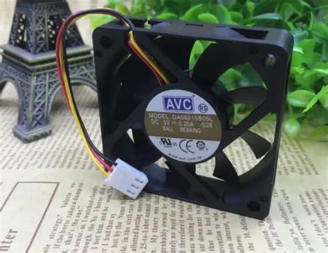 Original Avc Da06015b05l 60155v 02a Three Wire Speed Measuring Cpu Fan
