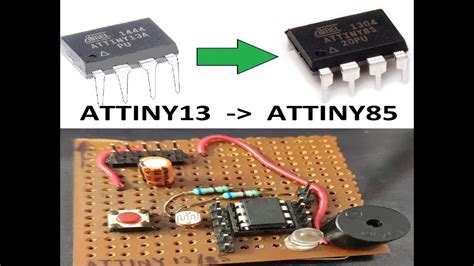 Attiny13a Ssu Microcontroller Features Pinout And 47 Off