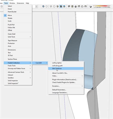 Creating Complex Curved Faces In SketchUp FineWoodworking
