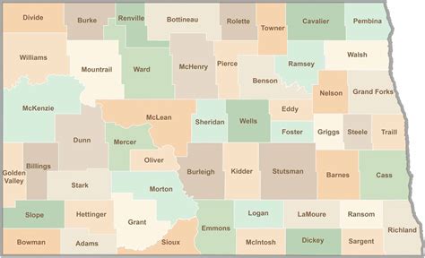 Cass County Map North Dakota Us County Maps