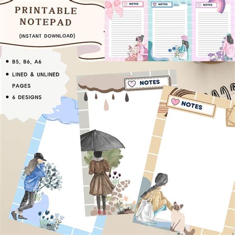 Notepad Etsy