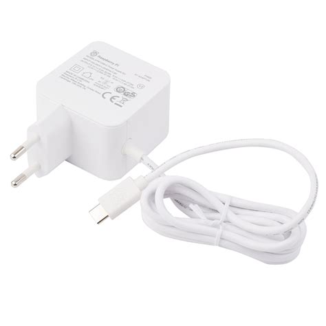 Official 27w Type C Power Supply For Raspberry Pi 5 Eu Plug