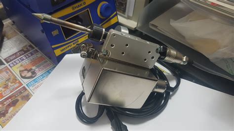 소리전자 하코hakko로봇 납땜유닛자동납땜