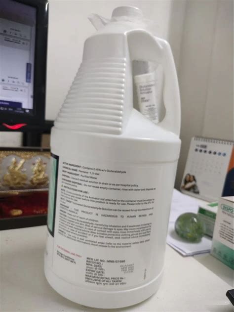 Cidex Activated Glutaraldehyde Solution For Surface Disinfectant At ₹ 1100 Bottle In Hyderabad