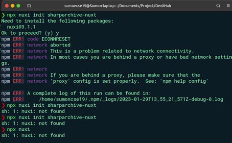 Nuxi Not Found · Issue 282 · Nuxtbridge · Github