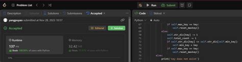 Puyao Yang On Linkedin Dived Back Into Python On Leetcode And Just
