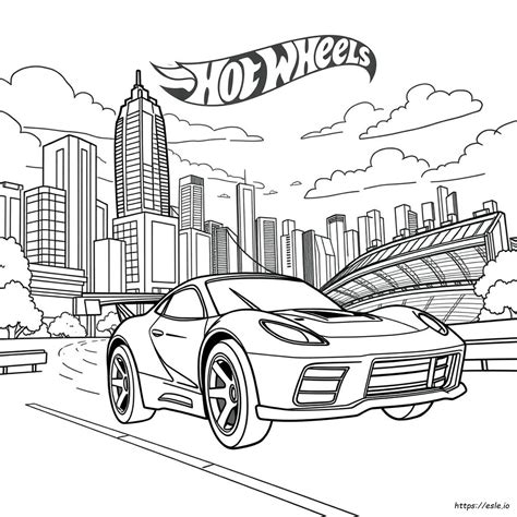 Disegni Da Colorare Hot Wheels 38 Disegni Da Colorare E Stampare