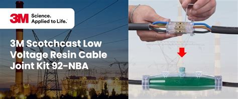 3m Scotchcast 92 Nba Low Voltage Resin Cable Joint Kit Lim Kim Hai Electric