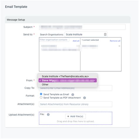 Workflow Send Emails From System User AXcelerate Support