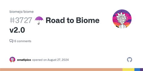 Road To Biome V Issue Biomejs Biome GitHub