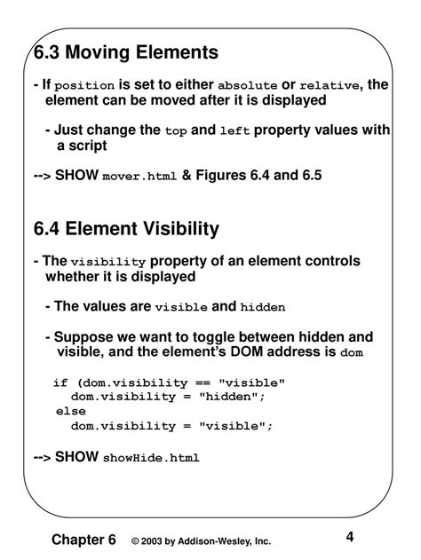 61 Introduction 62 Element Positioning Ppt Download